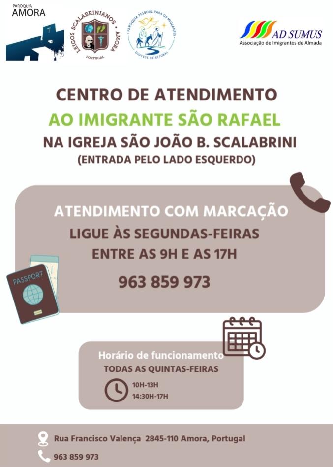 Setúbal: Centro de Apoio ao Migrante inaugurado na Paróquia da Amora ...